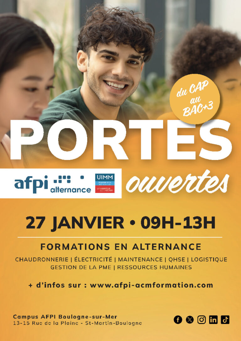 Portes ouvertes AFPI Formations en alternance - Ville de Saint-Martin ...